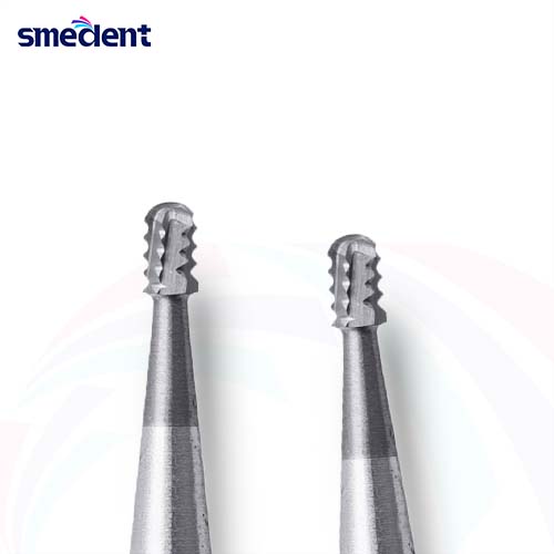Carbide Burs FG（Round End Cross-cut Cylinder） - Smedent Medical