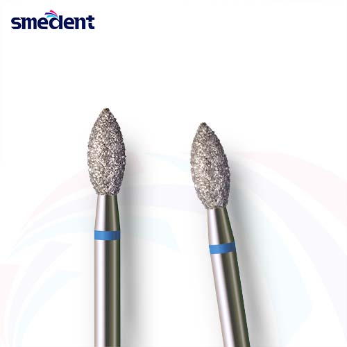 Diamond Burs FG (Pointed Football) - Smedent Medical